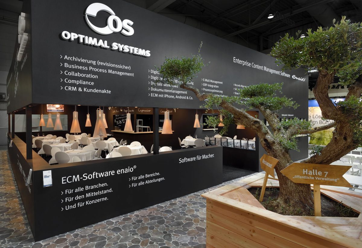 Optimal Systems – AV Atelier Verfürth Messe GmbH > Messebau Hannover