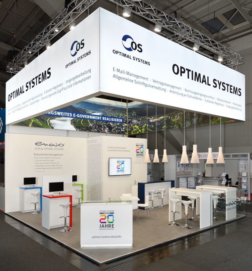 Optimal Systems – AV Atelier Verfürth Messe GmbH > Messebau Hannover