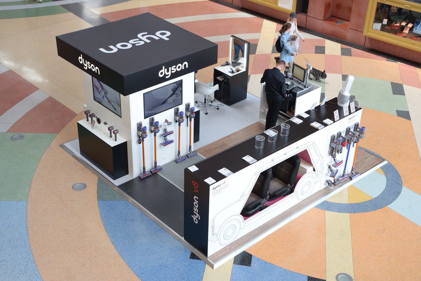 Dyson Roadshow – AV Atelier Verfürth Messe GmbH > Messebau Hannover