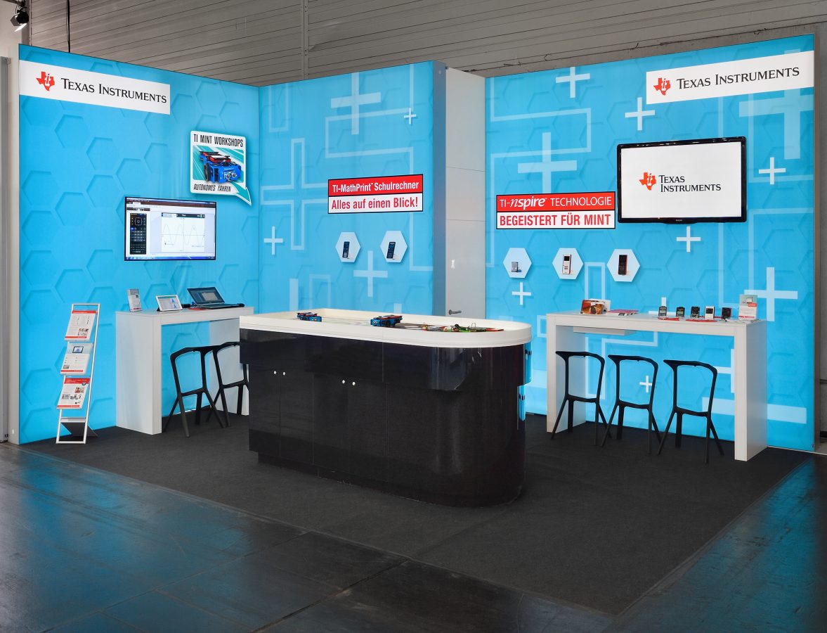 Texas Instruments – AV Atelier Verfürth Messe GmbH > Messebau Hannover