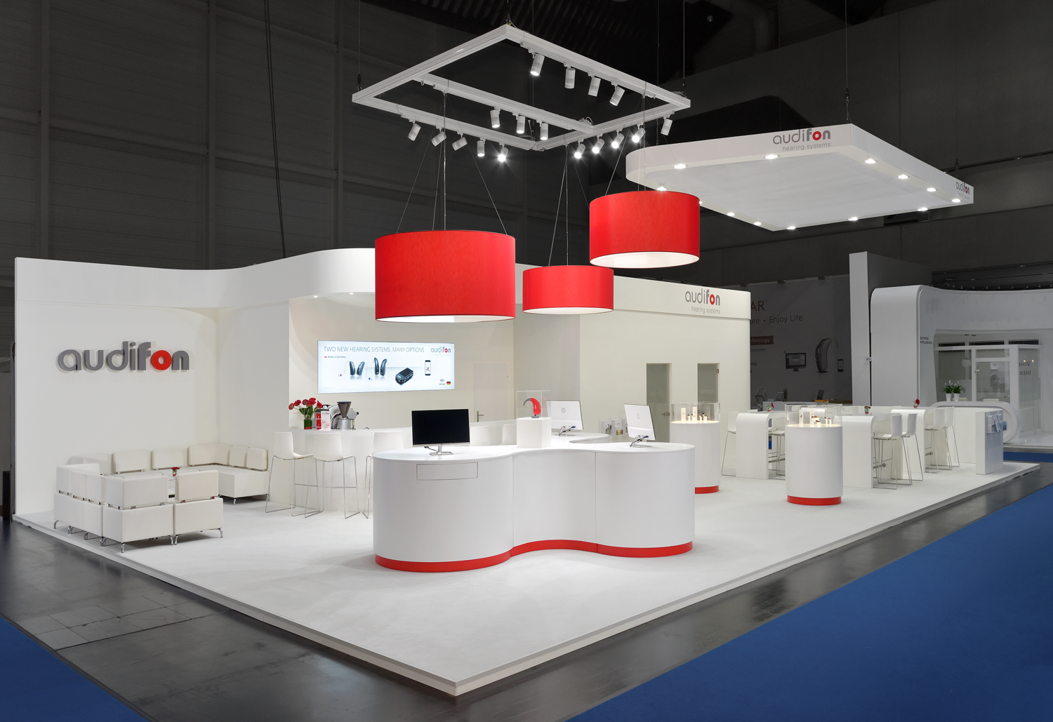 audifon – AV Atelier Verfürth Messe GmbH > Messebau Hannover
